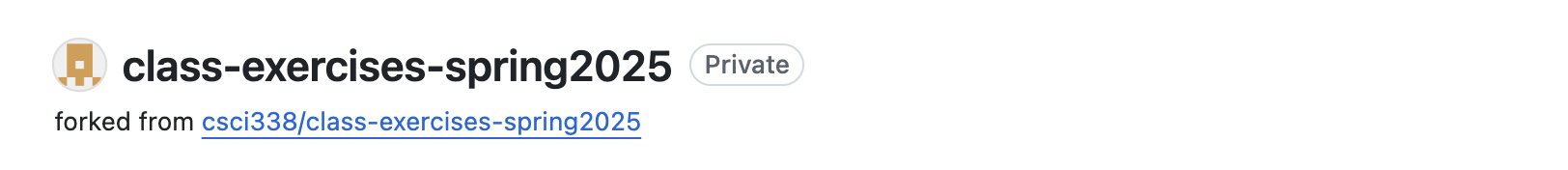 Student Repositories